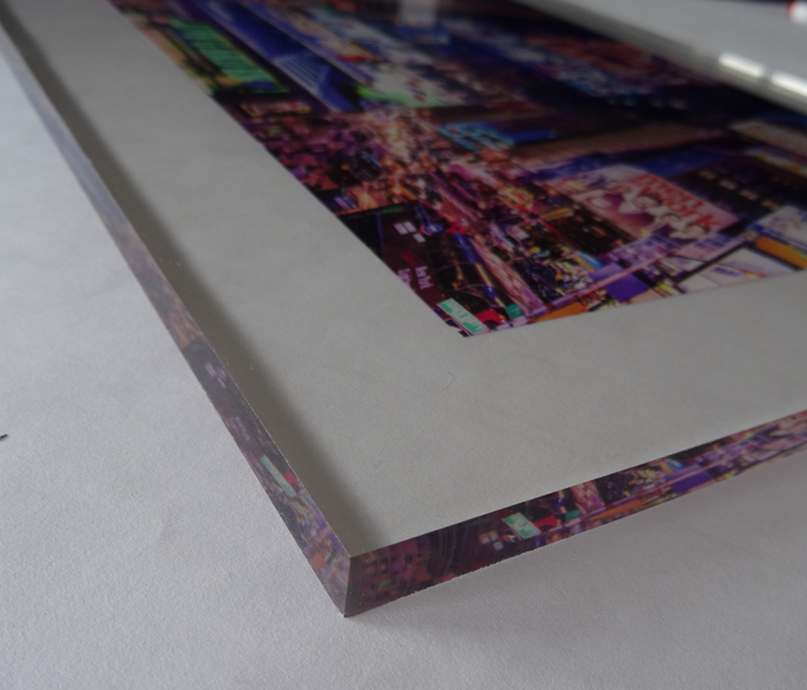 Digital prints on 3/8" Acrylic Panel - Go Big and Thick