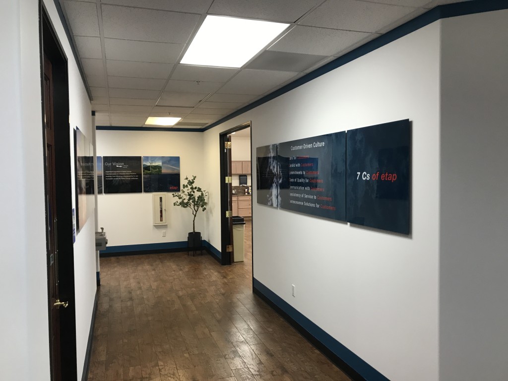 Creating office art with photos | Big Acrylic