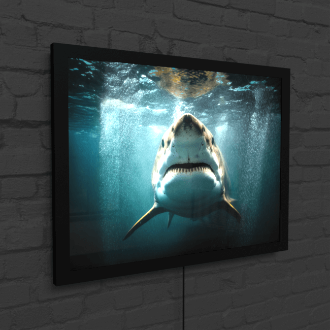 Sharp Swimmer - Acrylic Prints, Photos Prints on Metal and Canvas