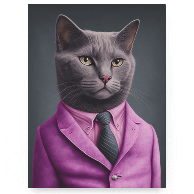 Grey Guy - Acrylic Prints, Photos Prints on Metal and Canvas