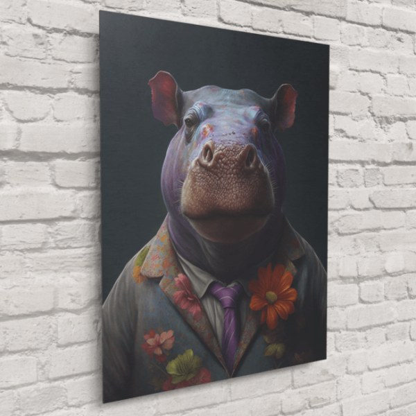 Hip Hippo - Acrylic Prints, Photos Prints on Metal and Canvas
