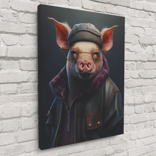 Peter Pig - Acrylic Prints, Photos Prints on Metal and Canvas