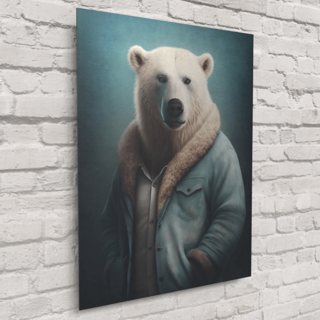 Mighty White - Acrylic Prints, Photos Prints on Metal and Canvas