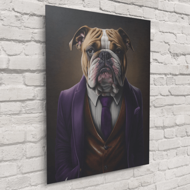 Jowly Gentleman - Acrylic Prints, Photos Prints on Metal and Canvas
