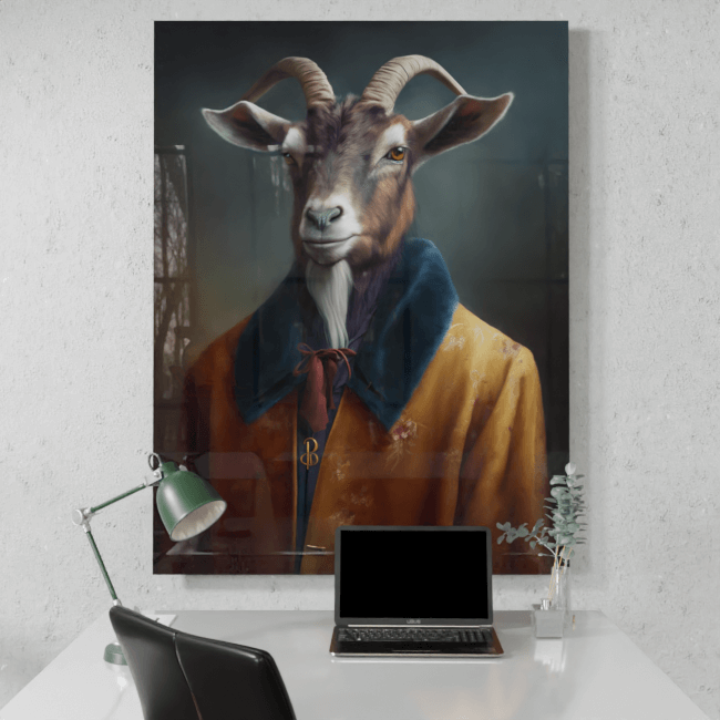 Gallant Goat - Acrylic Prints, Photos Prints on Metal and Canvas