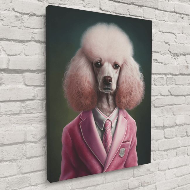 Pretty Poodle - Acrylic Prints, Photos Prints on Metal and Canvas