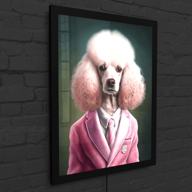 Pretty Poodle - Acrylic Prints, Photos Prints on Metal and Canvas