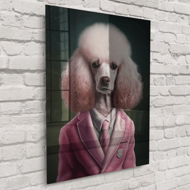 Pretty Poodle - Acrylic Prints, Photos Prints on Metal and Canvas