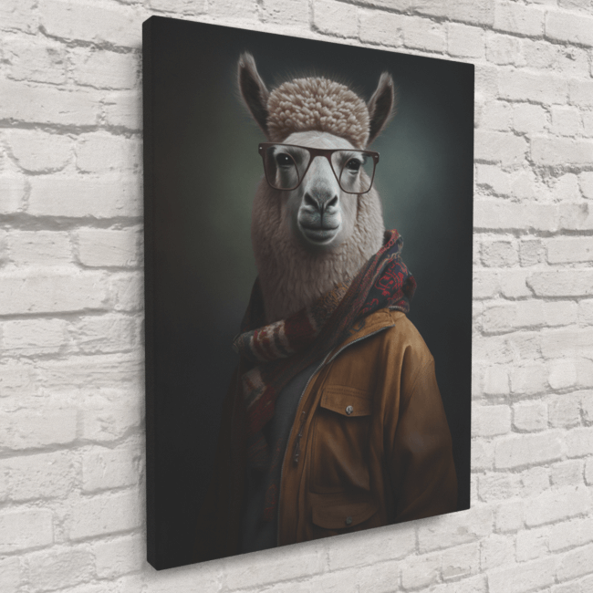Larry the Llama - Acrylic Prints, Photos Prints on Metal and Canvas