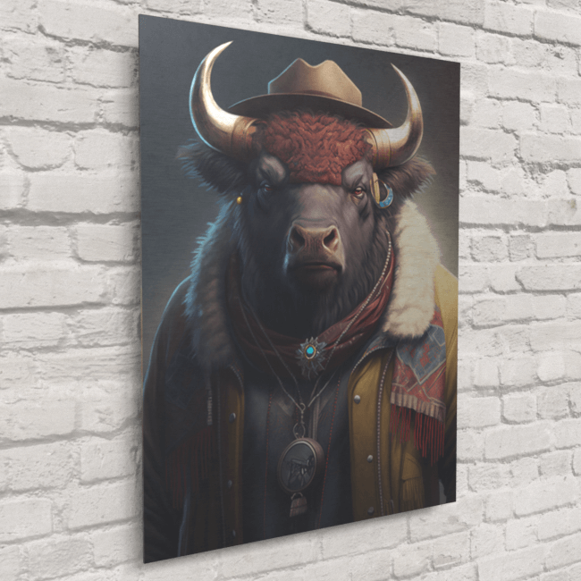Rustic Buffalo - Acrylic Prints, Photos Prints on Metal and Canvas