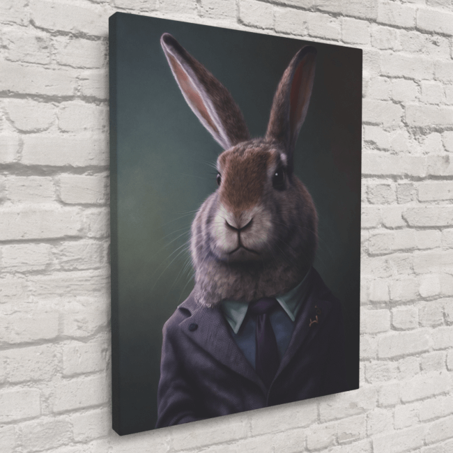 Bunny Buddy - Acrylic Prints, Photos Prints on Metal and Canvas