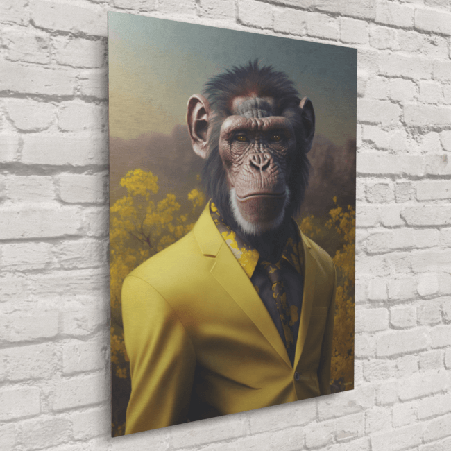 Inspired Ape - Acrylic Prints, Photos Prints on Metal and Canvas