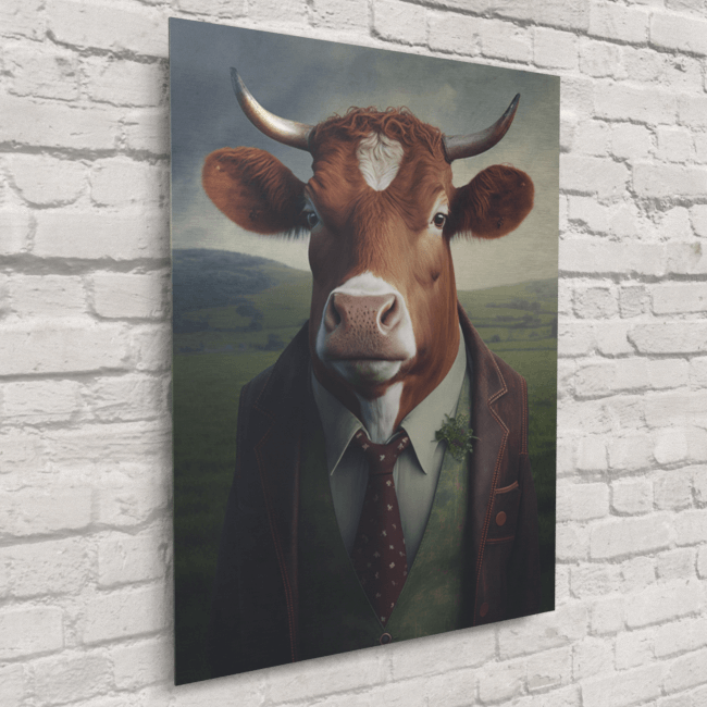 Cow-tastic Charisma - Acrylic Prints, Photos Prints on Metal and Canvas