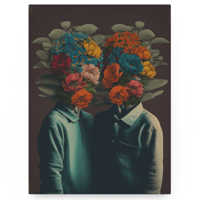 Floral Whispers - Acrylic Prints, Photos Prints on Metal and Canvas