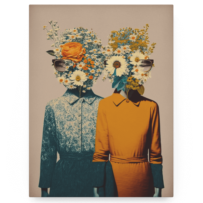 Daisy & Dianne - Acrylic Prints, Photos Prints on Metal and Canvas