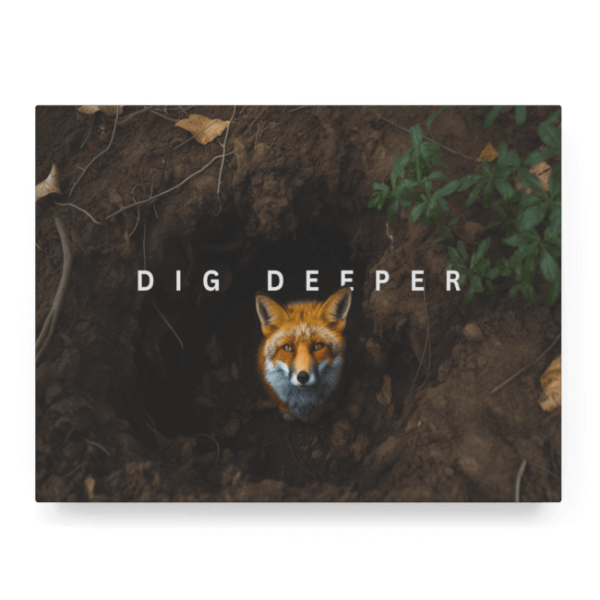 Dig Deeper - Acrylic Prints, Photos Prints on Metal and Canvas