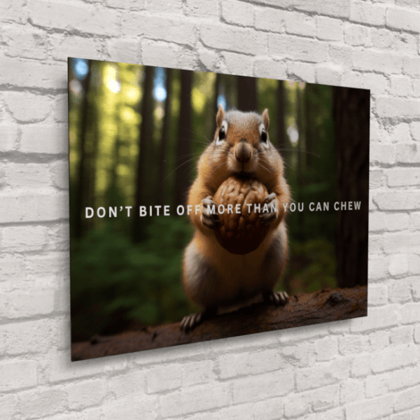 More Than You Can Chew - Acrylic Prints, Photos Prints on Metal and Canvas