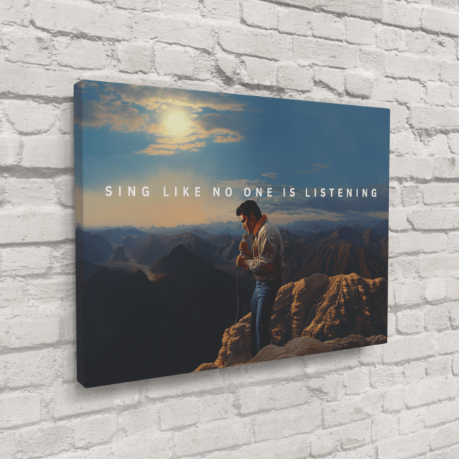 Sing Like No One is Listening II - Acrylic Prints, Photos Prints on ...