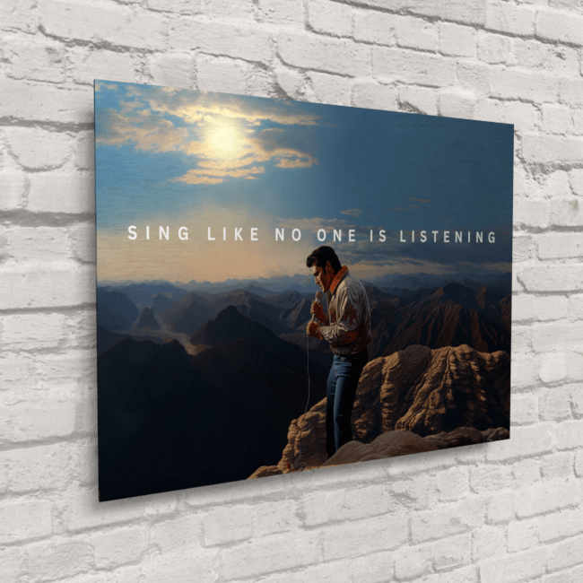 Sing Like No One is Listening II - Acrylic Prints, Photos Prints on ...