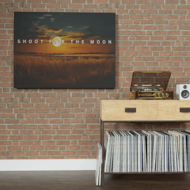 Shoot For The Moon - Acrylic Prints, Photos Prints on Metal and Canvas