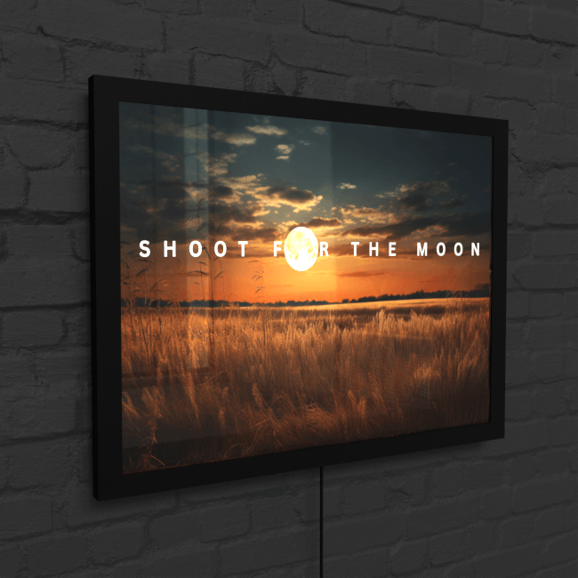 Shoot For The Moon - Acrylic Prints, Photos Prints on Metal and Canvas