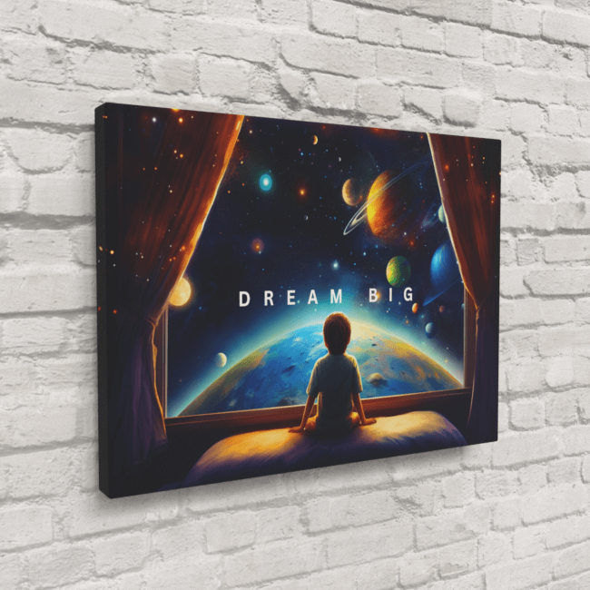 Dream Big - Acrylic Prints, Photos Prints on Metal and Canvas