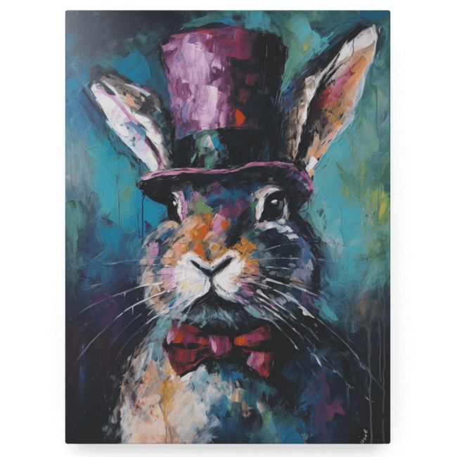 Clever Bunny - Acrylic Prints, Photos Prints on Metal and Canvas