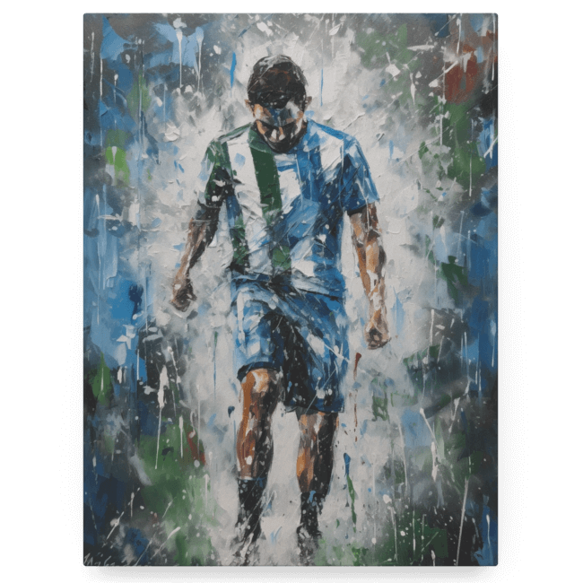 Footballer - Acrylic Prints, Photos Prints on Metal and Canvas