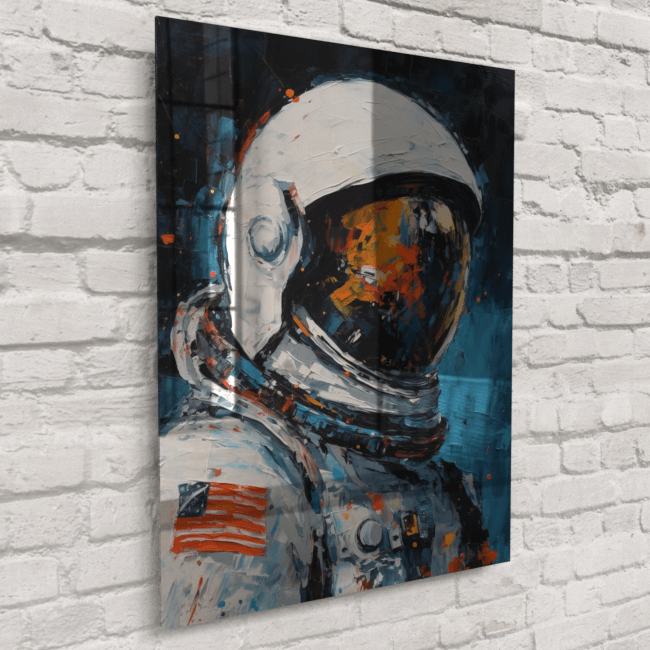 Spaceman Portrait - Acrylic Prints, Photos Prints on Metal and Canvas