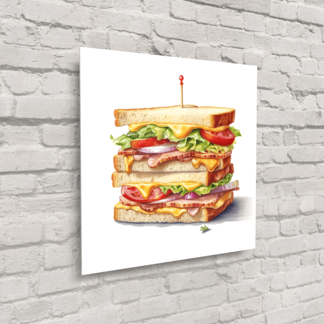 Club Sandwich - Acrylic Prints, Photos Prints on Metal and Canvas