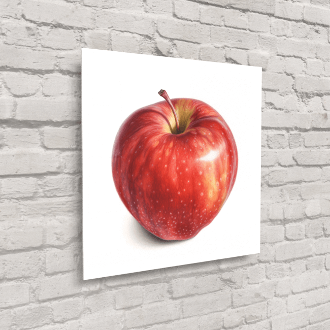 Red Apple - Acrylic Prints, Photos Prints on Metal and Canvas